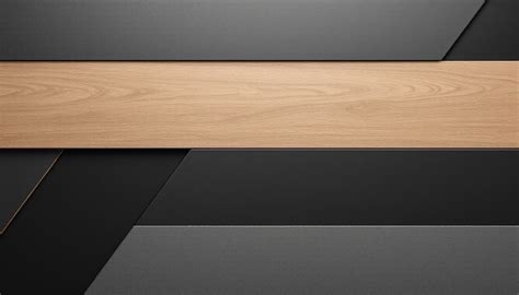 Free Wood Meets Graphite Image Modern Minimalist Geometric