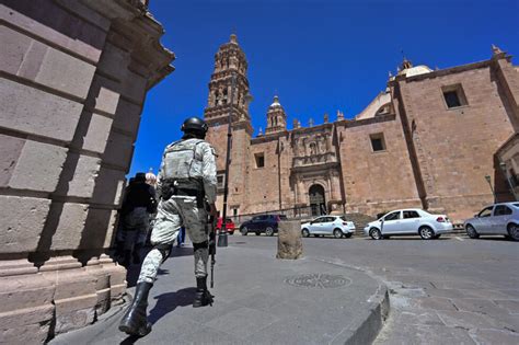 Cartel War Rocks Mexicos Baroque Jewel Zacatecas