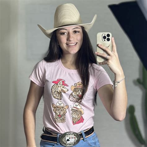 T Shirt Power Country Rosa Boder Colie