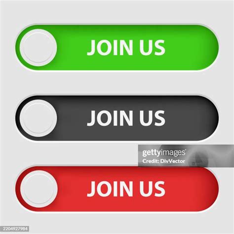 Join Us Icon Set High Res Vector Graphic Getty Images