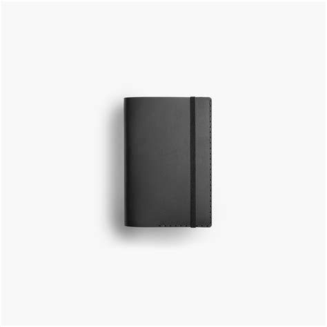 A6 Refillable Notebook Charcoal Wingback