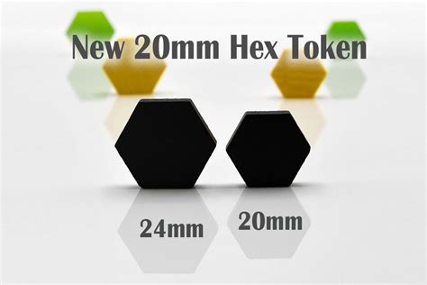Introducing Our New 20mm Hex Token Cube4me