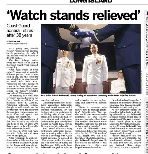 Friar Alum Admiral Francis Stash Pelkowski 77 Retires St Anthony