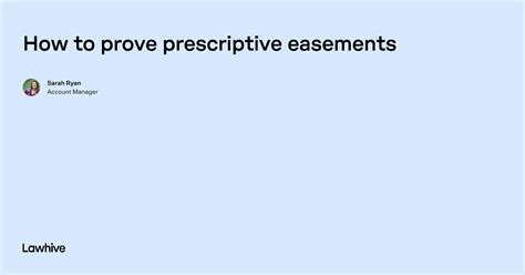 How To Prove Prescriptive Easements Property Guide