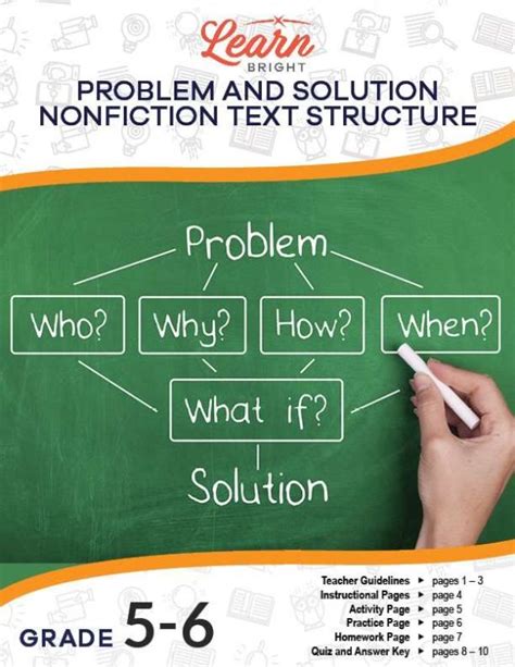 Problem And Solution Nonfiction Text Structure Free Pdf Download Learn Bright