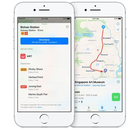 Apple Maps Transit Directions Now Available In Singapore Macrumors