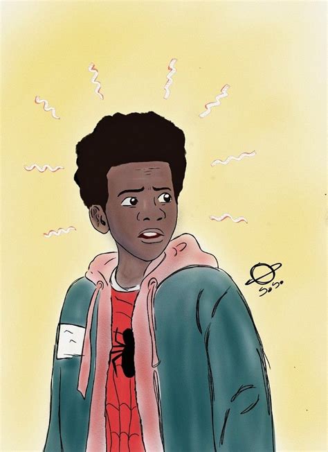 Miles Morales Drawing