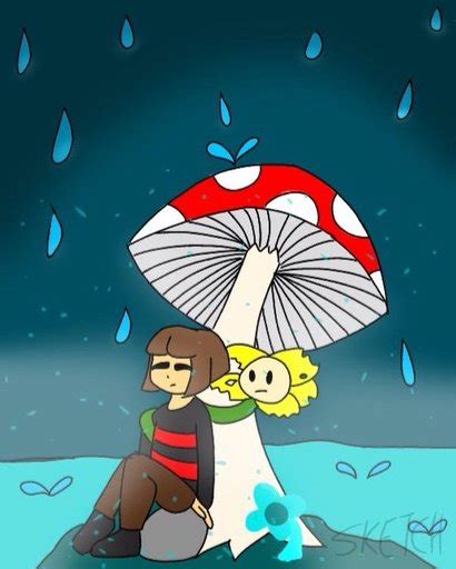 Its Raining In Underfell Undertale Aus Amino