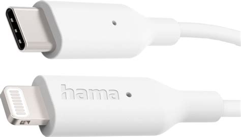 Buy Hama Usb C Lightning Cable 1m 00201598