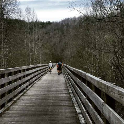 Virginia Creeper National Recreation Trail Hiking Trail Maps
