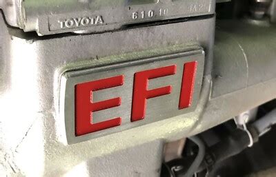 Toyota 3fe Efi Engine Badge Ebay