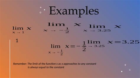 Lesson 3 The Basic Limit Laws In Calculuspptx
