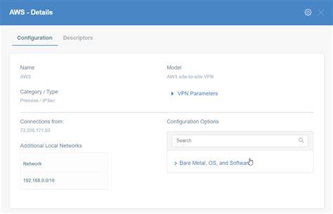 AWS Site To Site VPN Using Virtual Private Gateway Acreto Io Knowledge Base