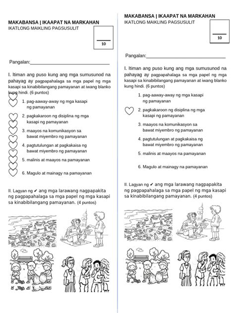 3 Pagpapahalaga Sa Mga Papel Ng Mga Kasapi Sa Kinabibilangang Pamayanan