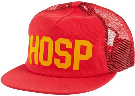 Supreme Hosp Mesh Back 5 Panel Red Ss23 Us