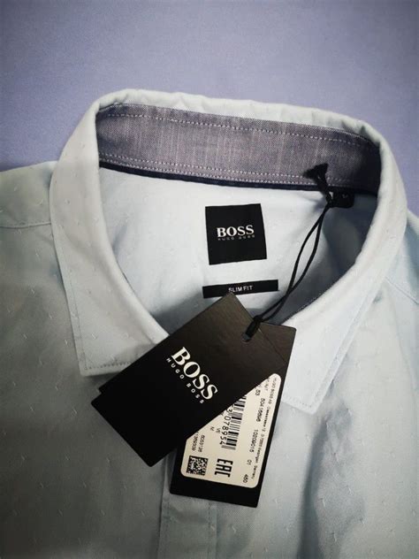 Hugo Boss Slim Fit Formal Shirt Mens Fashion Tops And Sets Formal