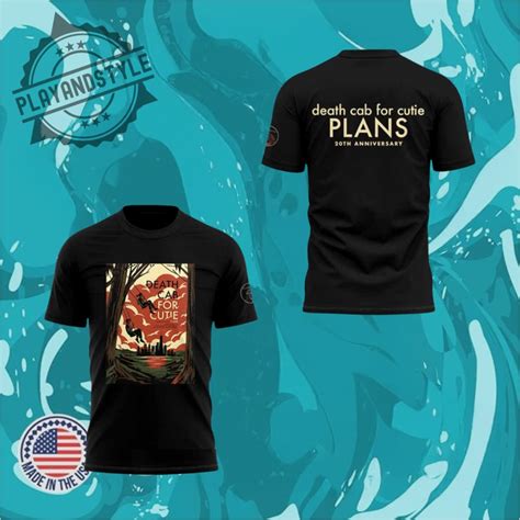 Death Cab For Cutie Plans 20th Anniversary Tshirt Playandstyle
