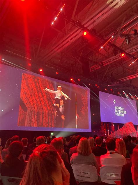 Well The Show Has Begun Welcome To Nordic Business Forum Kadri Kaasik