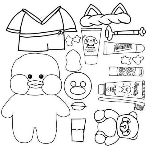Patito De Papel Animales Para Imprimir Letras Del Alfabeto Para Free