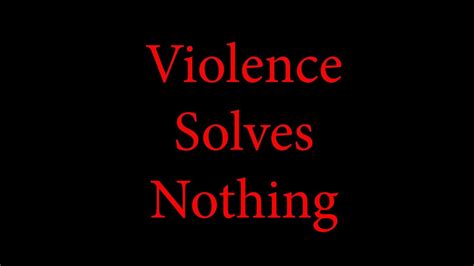 Violence Solves Nothing Uil Digital Animation Youtube