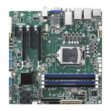 Advantech Aimb 587f 00a1e W480e Micro Atx Motherboard With Dual 10gbe