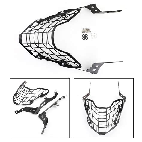 Headlight Guard Grill Protector For Honda Cb500x 2019 2020 Black Motorgenic