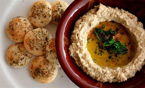 Baba Ganoush Tahine De Berenjena Pure De Berenjenas Asadas Con Pasta