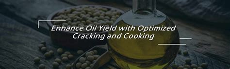 Optimizing Soybean Oil Production With Efficient Cracking And Cooking
