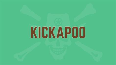 Kickapoo Tribe In Texas History And Culture