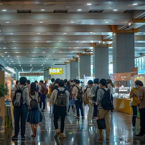 Free Busy Indoor Concourse Image Download At Stockcake