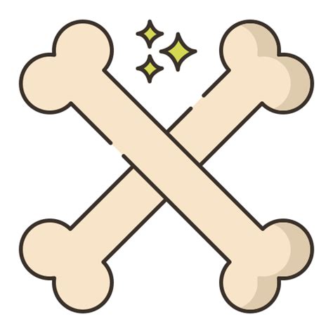 Bones Flaticons Lineal Color Icon
