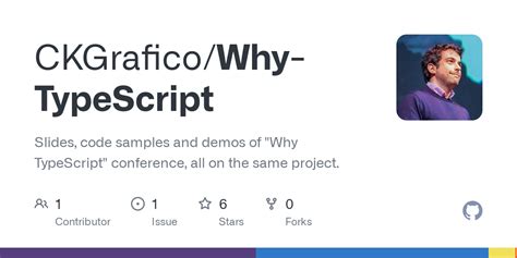 Github Ckgraficowhy Typescript Slides Code Samples And Demos Of Why Typescript Conference
