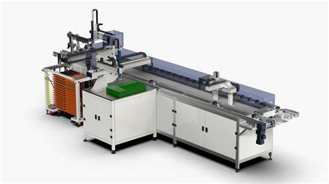 3d Pcb Automatic Feeding Glue Injection Drying Line Turbosquid 1998182