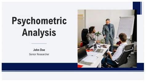 Psychometric Analysis Powerpoint Presentation And Slides Ppt