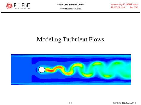 ppt modeling turbulent flows powerpoint presentation free download