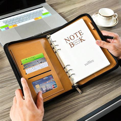 Notebooks Ring Binder With 80 Sheets 160 Pages Of Loose Leaf Paper