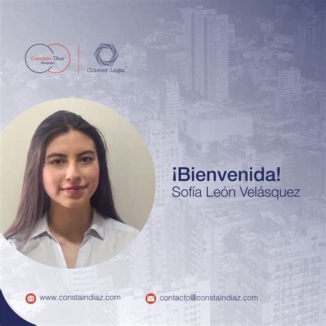 Sofía León Velásquez Posted On Linkedin