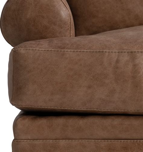 Bernhardt Living Living Room Harrison Leather Sofa 5887lo Indian River Furniture Rockledge Fl