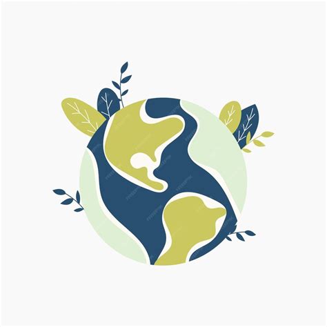 Premium Vector Save Earth Illustration