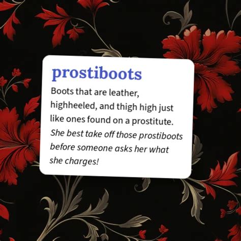 Urban Dictionary Prostiboots