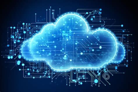 Premium Photo Digital Cloud Data Security System Cyber Security Big