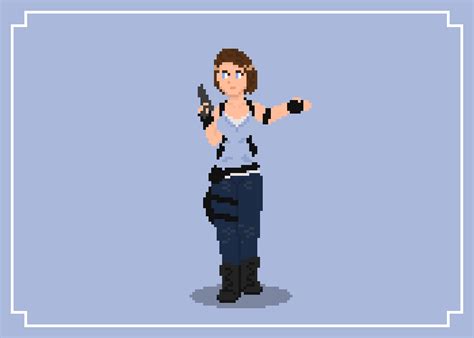 Jill Valentine Threemake By Kh Sprite On Deviantart