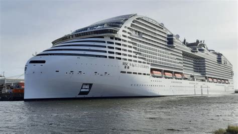 En Images Saint Nazaire Le Paquebot Msc World Europa Livré Ce Lundi