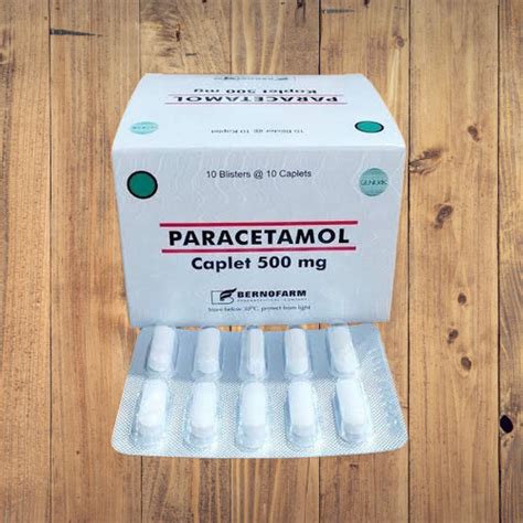 Jual Berno Paracetamol 500mg Bernofarm Tablet Per Box Shopee Indonesia