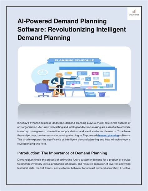Ppt Ai Powered Demand Planning Software Revolutionizing Intelligent