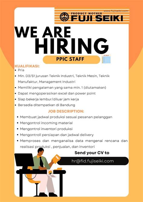 Ppic Staff Pt Fuji Seiki Indonesia Ika Um