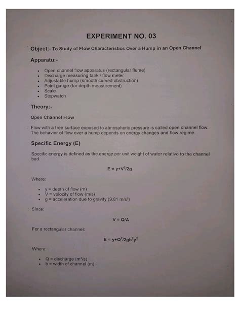 Experiment No 03 Pdf