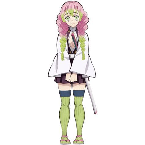 Mitsuri Kanroji Love Hashira Demon Slayer Series Anime Colors