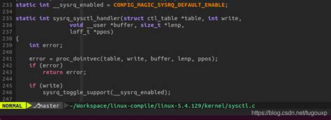 Linux内核sysrq调试调优echo C Sysrq Csdn博客