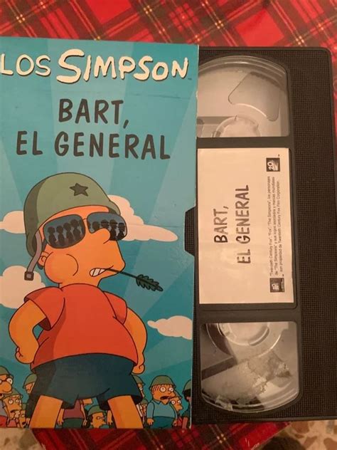Los Simpson Bart El General Vhs De Segunda Mano Por 8 Eur En El Ejido En Wallapop